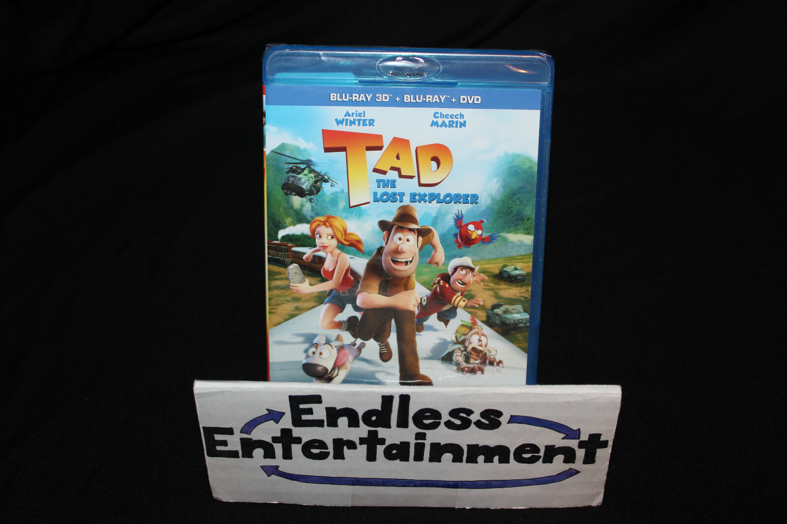 Tad The Lost Explorer 3D Blu-ray / Blu-ray / DVD Combo Pack Brand New ...