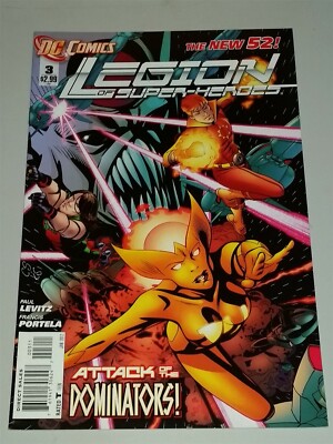 LEGION OF SUPER HEROES #3 VF (8.0 OR BETTER) JANUARY 2012 DC NEW 52 ...