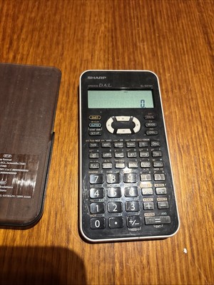 Sharp EL-531XH Advanced D.A.L. Calculator With Cover Tested & Working ...