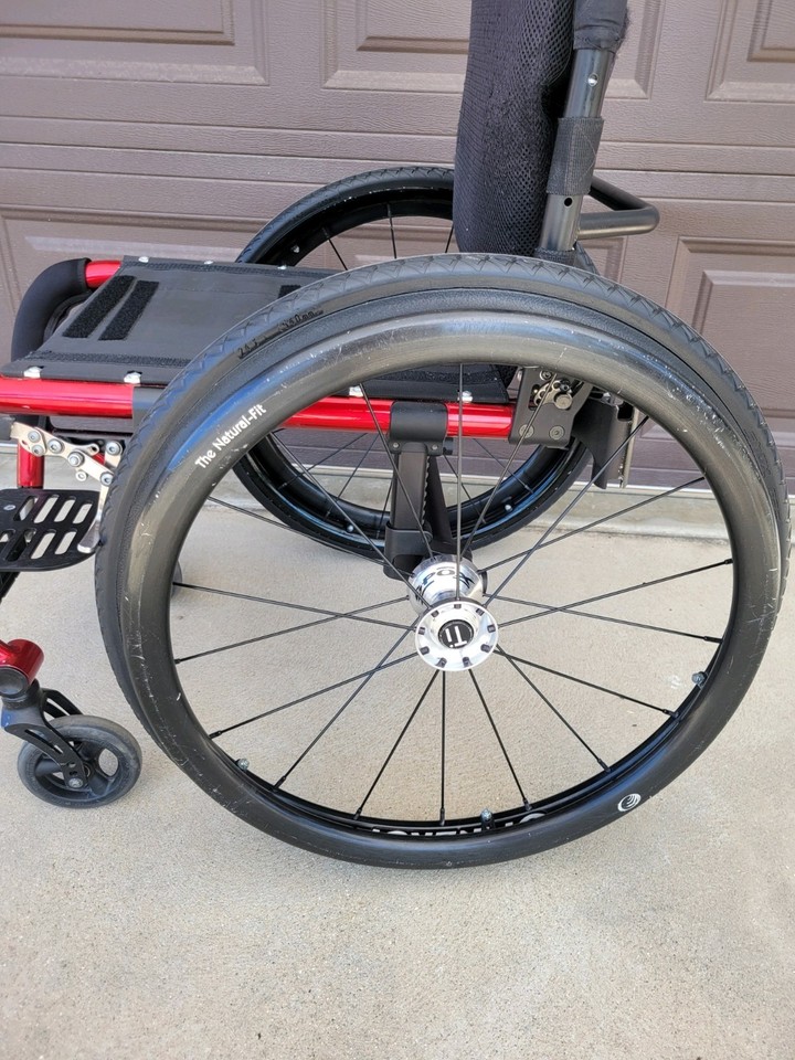 TILITE ZRA LIGHT WEIGHT MANUAL WHEELCHAIR 17"x16" Used 17" X 16" Red | eBay