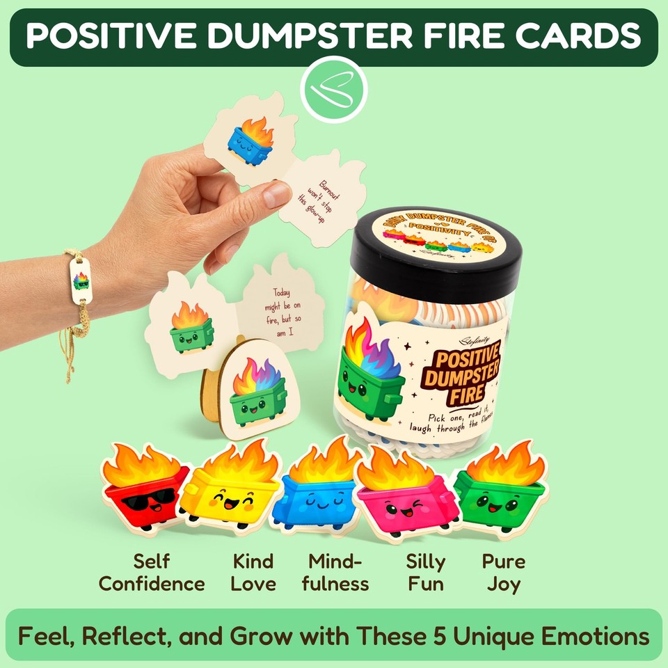 Stofinity Positive Dumpster Fire Gifts For Coworkers - Daily ...
