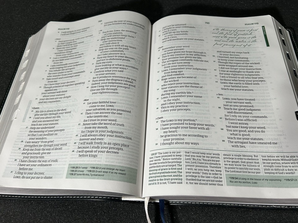 Spurgeon Study Bible Christian Standard Bible (CSB) Holman Black ...