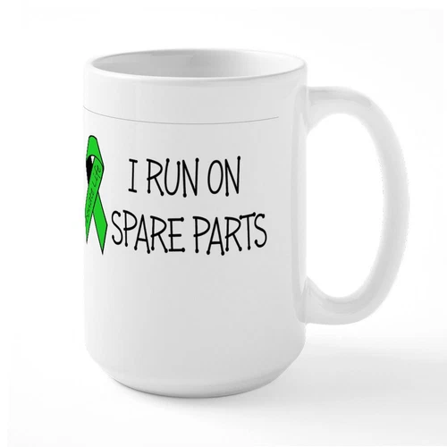 Spare Parts Coffee Mug, Large 11 oz. White Coffee Cup | eBay