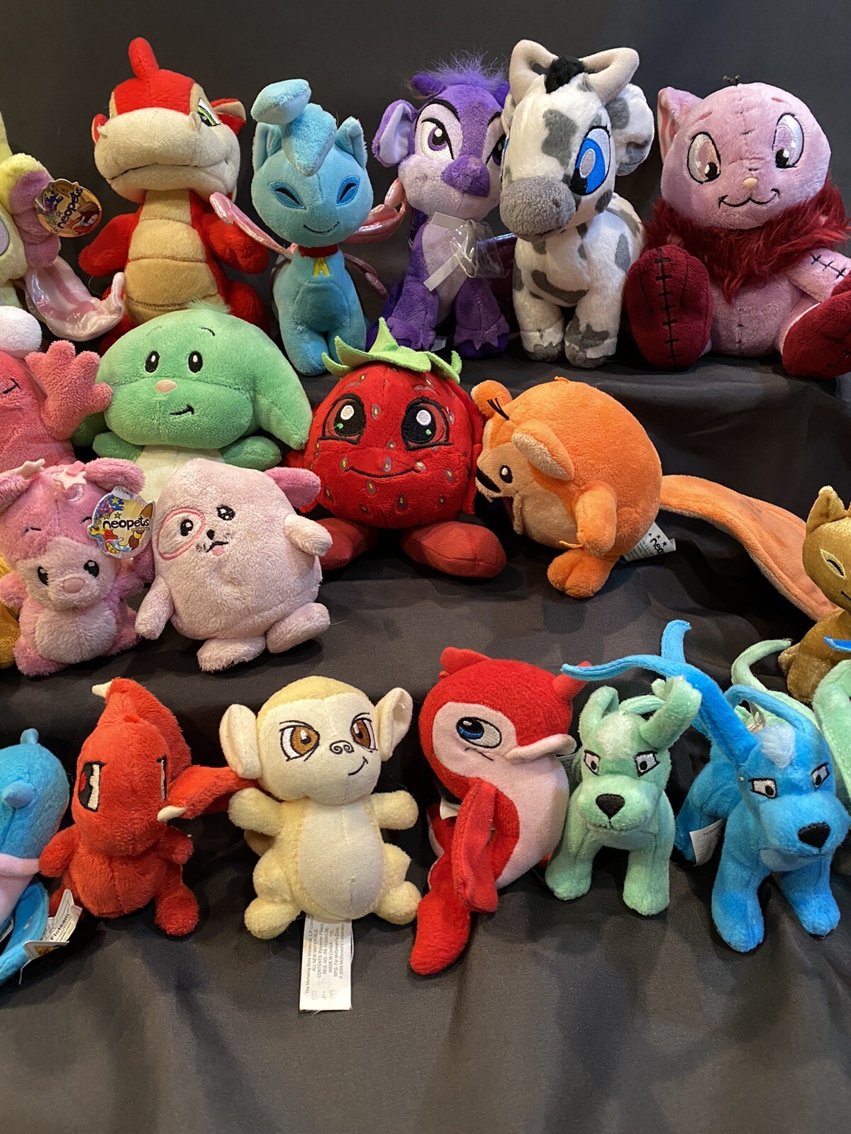 Neopets Rare & Limited Edition Plush Lot of 19 will sell individually ...