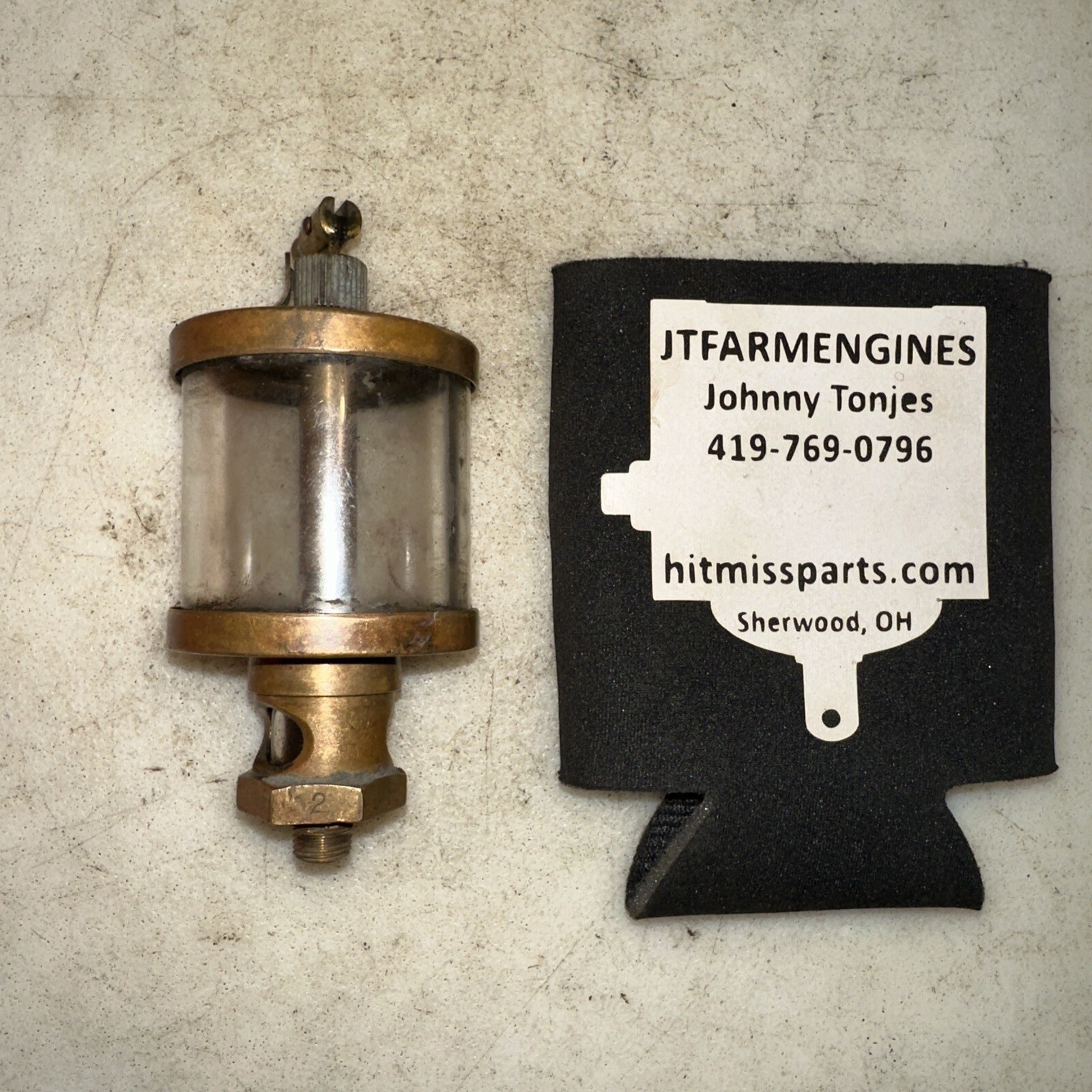 Essex Brass Corp #2 Oiler Hit Miss Stationary Engine 1/8” NPT | eBay