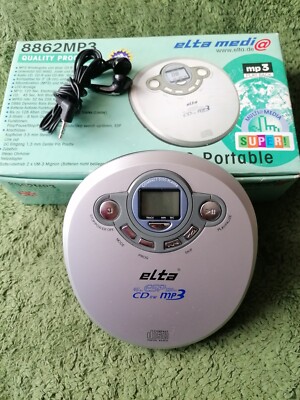 PORTABLE CD / MP3 PLAYER 8862 ELTA MEDI OVP NEUWERTIG | eBay.de