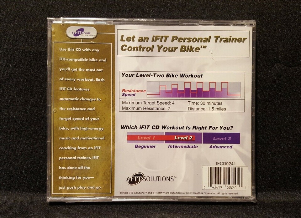 BIKE - World Beat / Level Two (2) - iFIT Compatible Music Workout CD ...