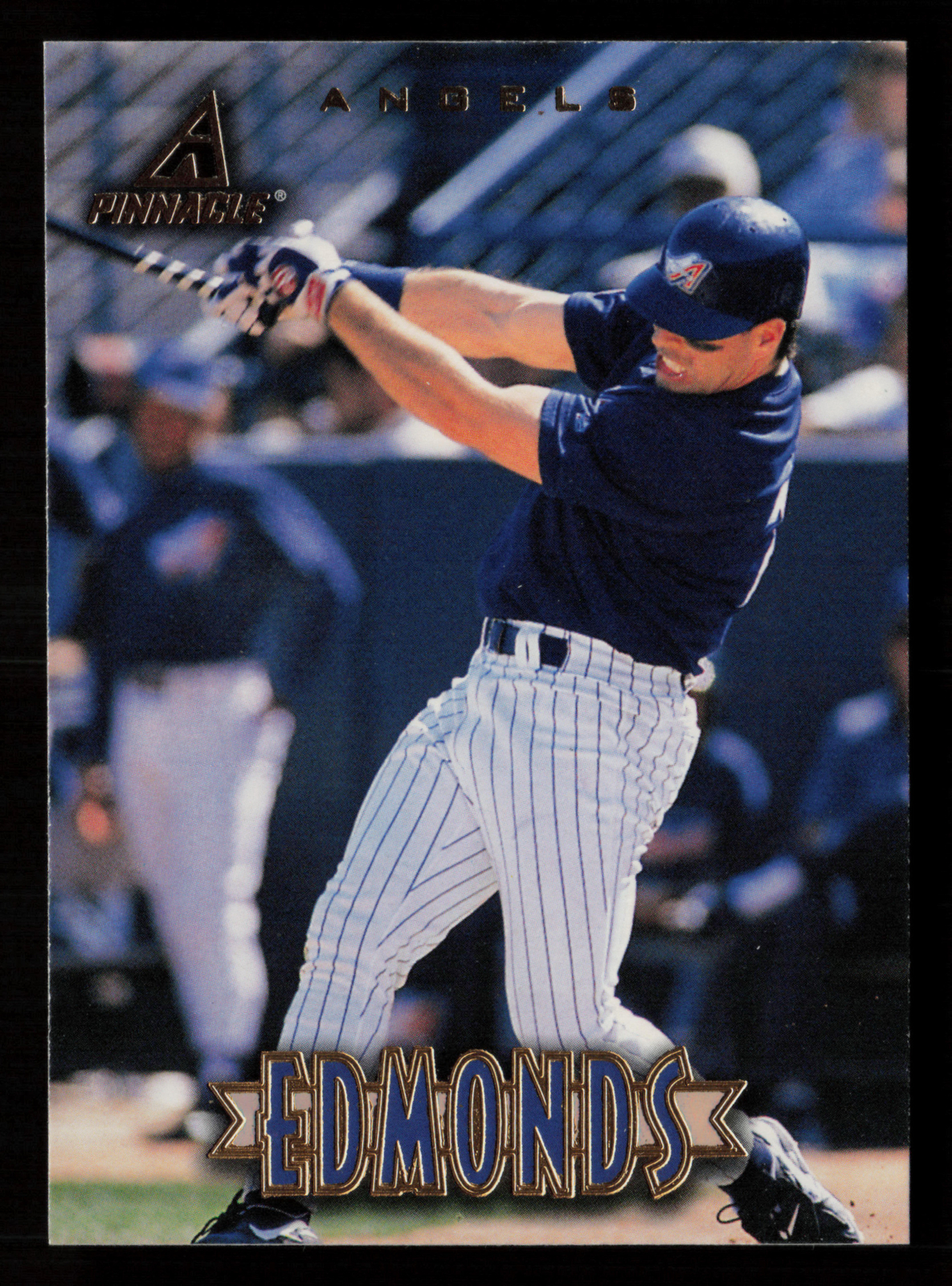 1997 New Pinnacle Jim Edmonds #122 Anaheim Angels Baseball Card | eBay
