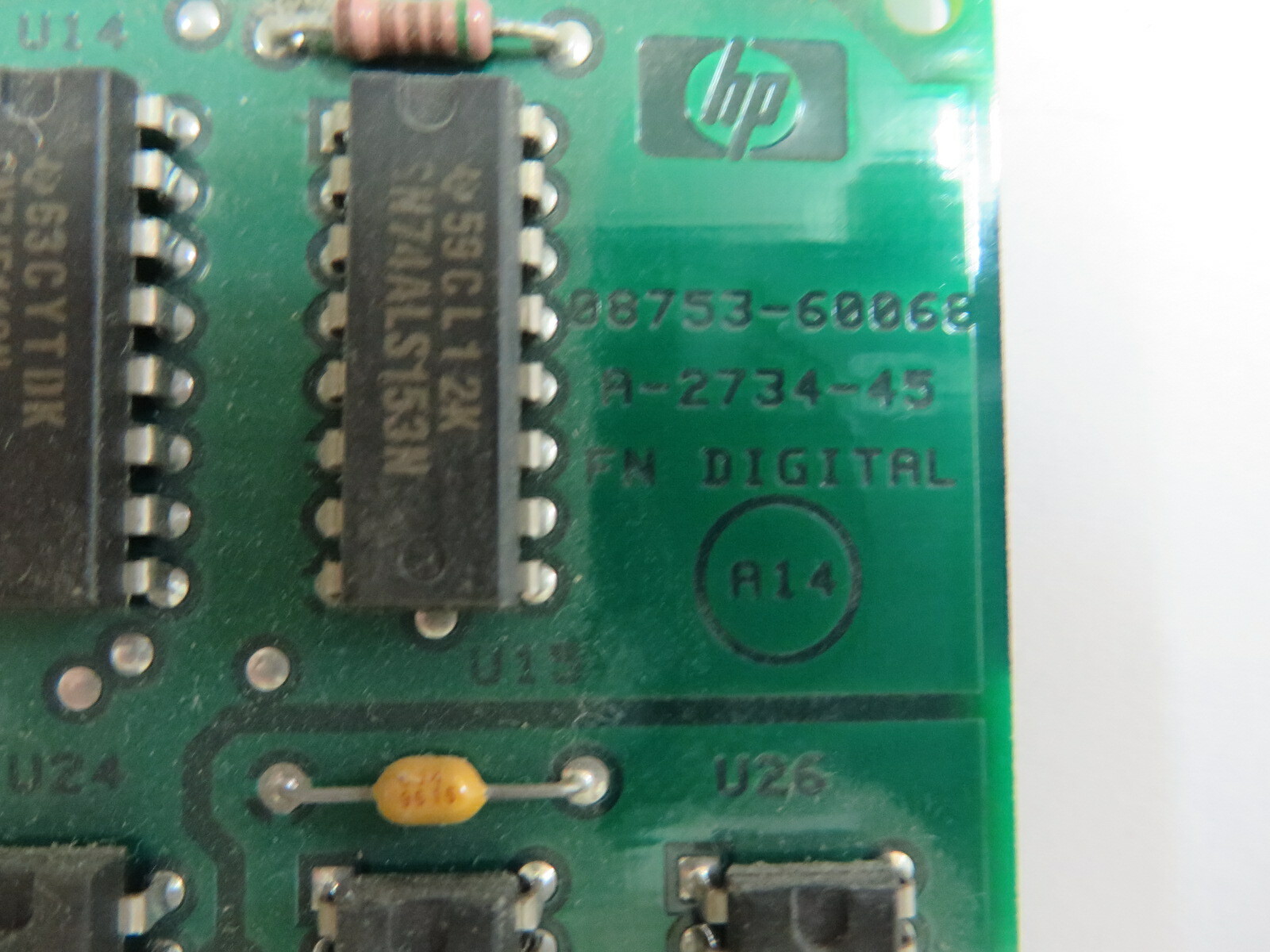 HP Agilent 08753-60068 A14 FN Digital Assembly 8753D 8753E | eBay