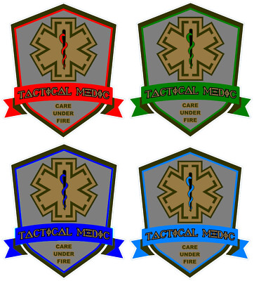 Tactical Medic EMS EMT Paramedic Sticker Decal, 4 Inch (Select your ...