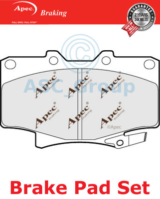 Apec Front Brake Pads Set OE Quality Replacement PAD861 | eBay