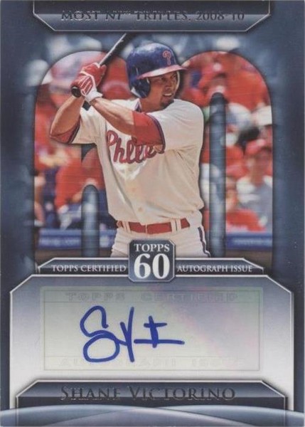 2011 Topps - Topps 60 Autographs #T60A-SV Shane Victorino (AU) for sale ...