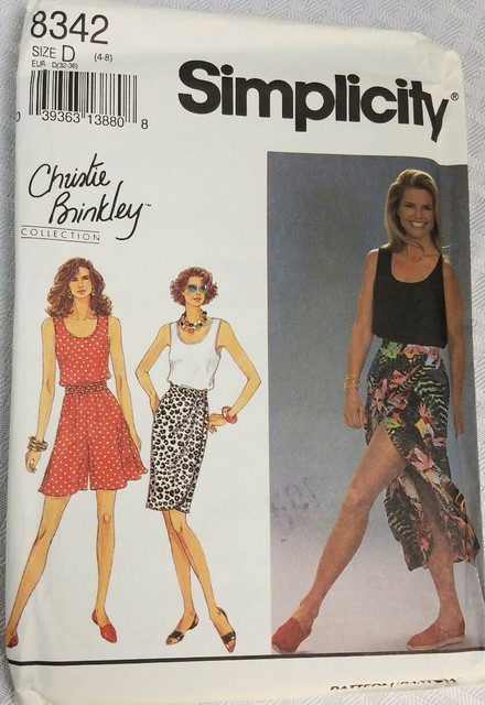 Bask10 BX Uncut Simplicity Fabric Pattern 8342 for sale online | eBay