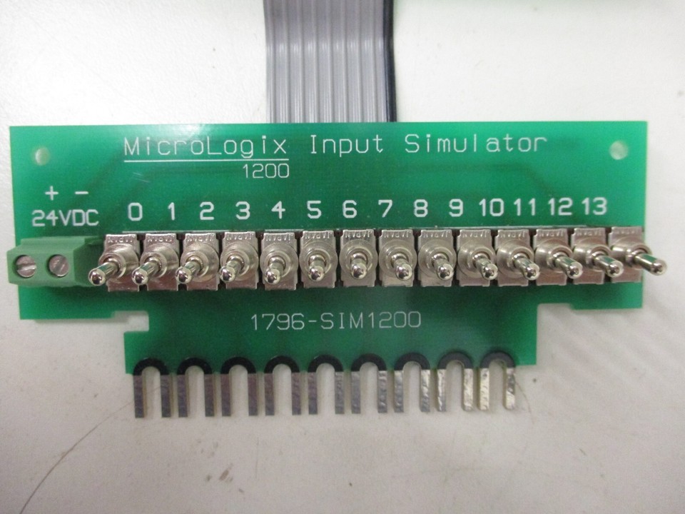 *NEW* ALLEN BRADLEY 1796-SIM1200 MICROLOGIX INPUT SIMULATOR BOARD | eBay
