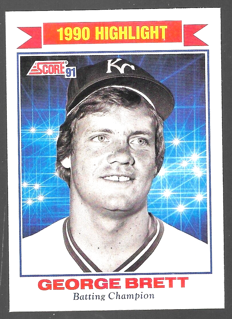 1991 Score Highlight George Brett 769 Kansas City Royals | eBay