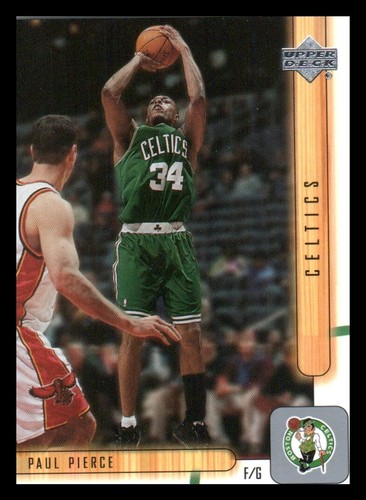 2001-02 Upper Deck Boston Celtics Basketball Card #7 Paul Pierce | eBay