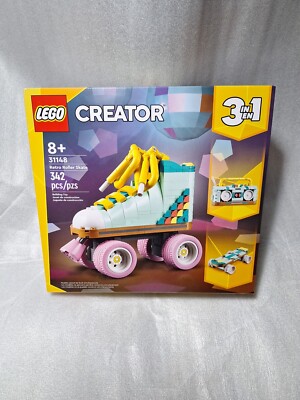 LEGO Creator 3 in 1 Retro Roller Skate Building Kit 31148 US ...