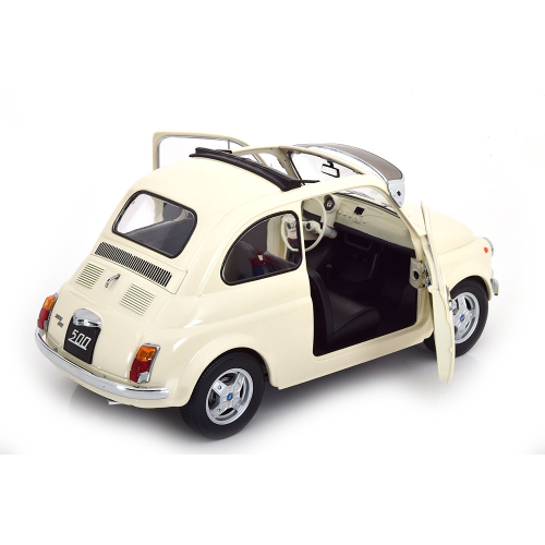 FIAT 500 F CUSTOM 1968 CREAM 1:12 KK Scale Auto Stradali Die Cast ...