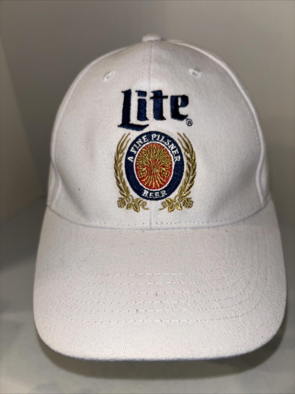 Vintage Miller Lite Logo Baseball Cap Milwaukee BEER … - Gem