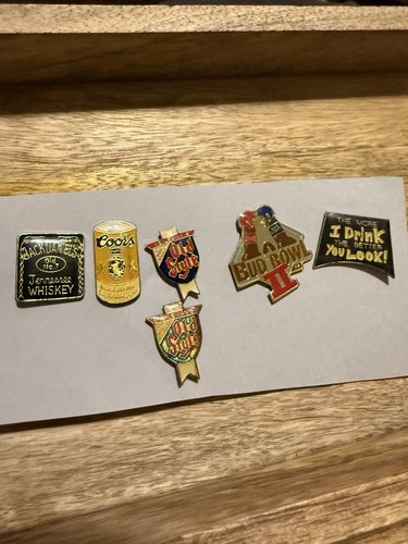 Vintage Beer/drinking Lapel Pins Lot Of 6 | eBay
