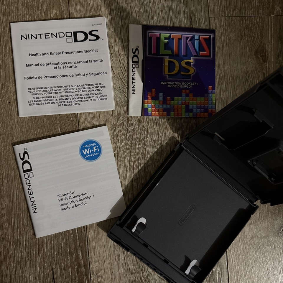 Nintendo Ds Tetris DS (Nintendo DS, 2006) Replacement Case & Inserts ...