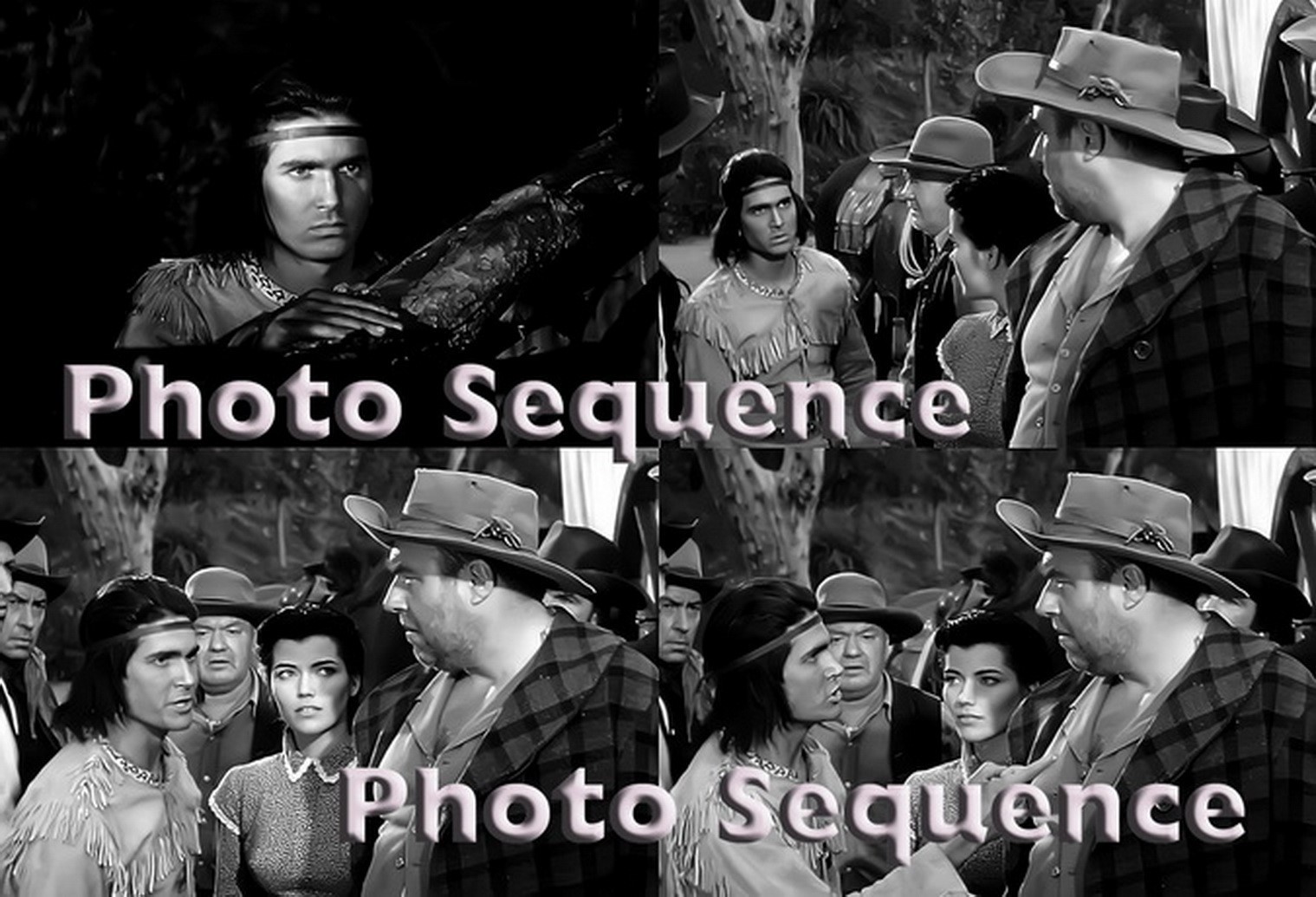 CHEYENNE Michael Landon Saundra Edwards Peter Whitney PHOTO Sequence ...