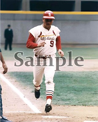 MLB 1967 St. Louis Cardinals Roger Maris After Home Run Color 8 X 10 ...