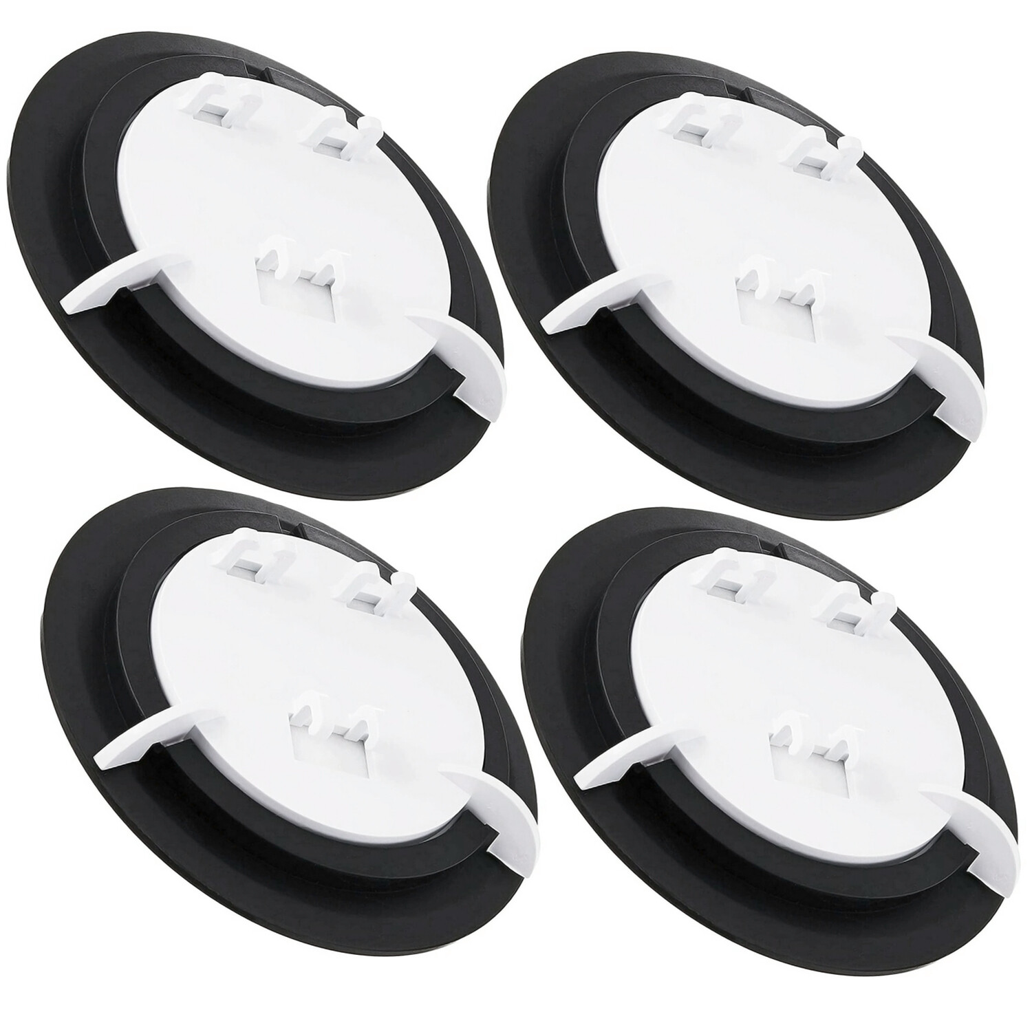 4pcs for GE Refrigerator Ice Door Recess Flapper PS964304 WR17X11653 ...