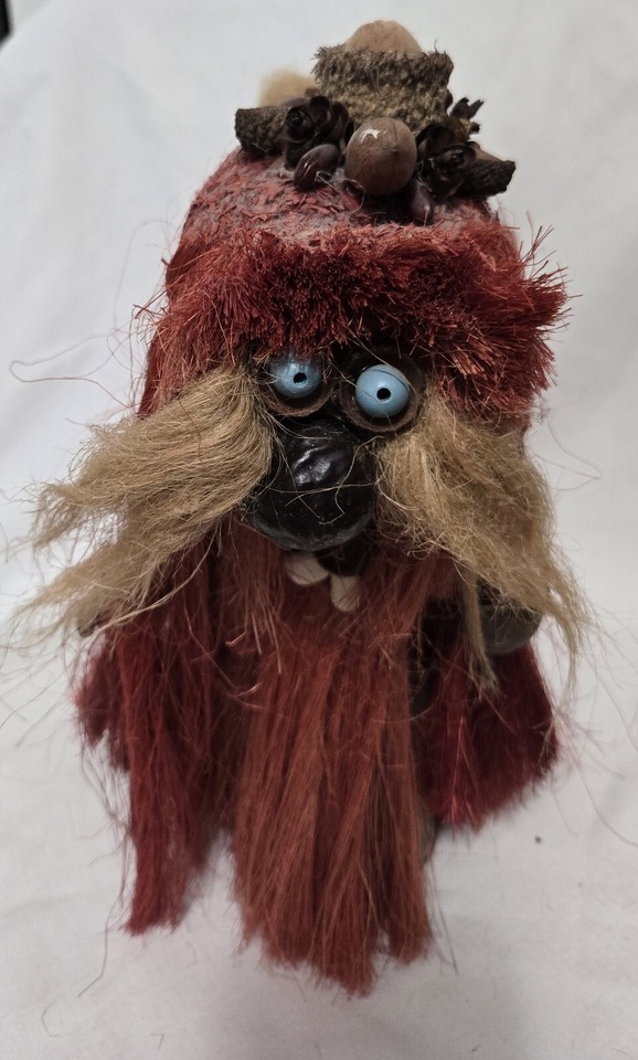 Vintage Original Ken Arensbak TROLL 10-1/2”Tall Folk Art Natural ...