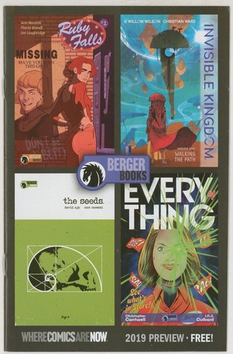 Dark Horse Comics Promo Ashcan / Preview Ruby Falls Invisible Kingdom ...