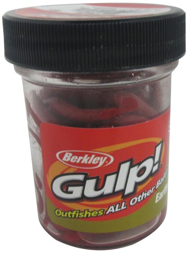 Berkley Gulp! Earthworm Red Wiggler, 1.1-Ounce 28632513989 | eBay