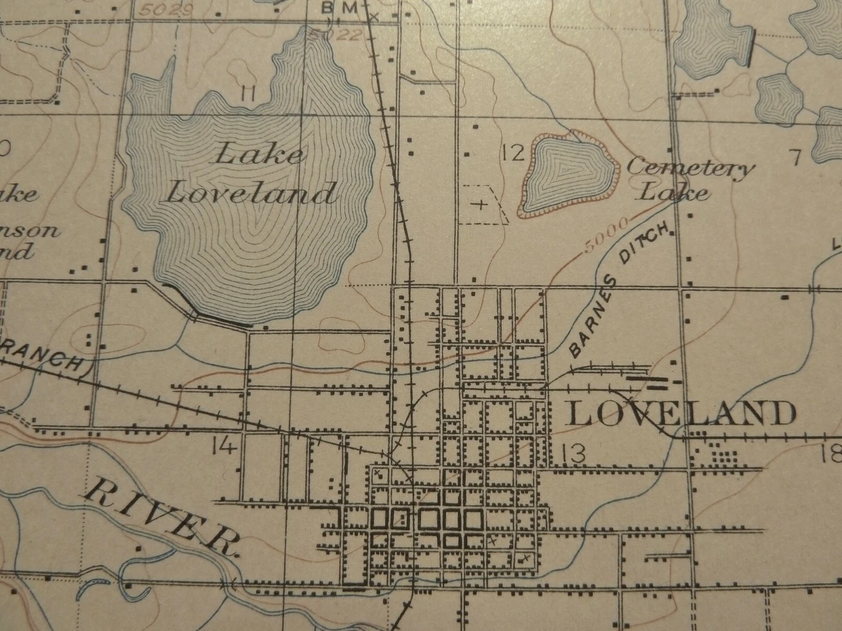 Loveland Co Map