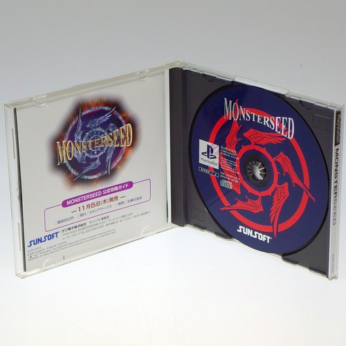 MONSTER SEED PS1 Sony Japan Import PlayStation PSX SUN SOFT RPG NTSC-J ...