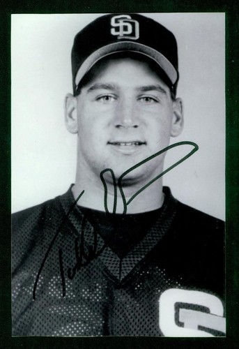 #1062, 4" x 6" Photo Card, Signed-Autographed, Todd Erdos, San Diego ...