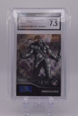 Garrosh Hellscream Spectral Card Blizzard Legacy Collection CGC Graded ...