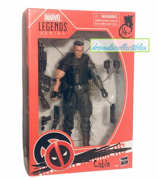 Hasbro Marvel Legends Cable 6" Action Figure Deadpool for sale online ...