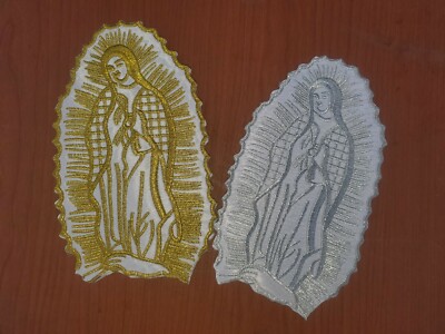 Virgin Mary Patch for Dress Jeans Custom iron Embroidered Patches for ...