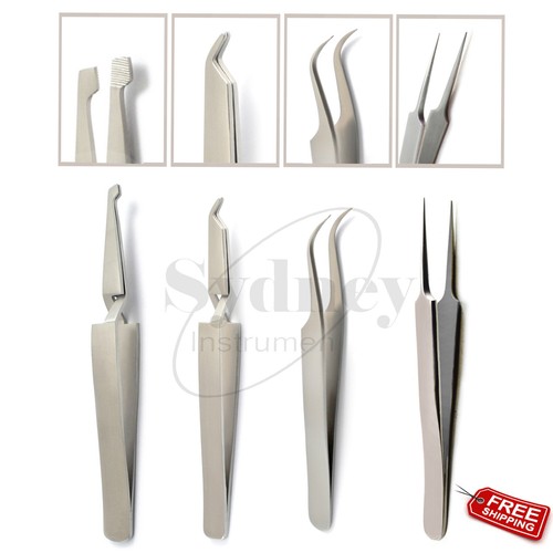 Jewelry Watch Repairs Grasping Surgical Tweezers Sharp Tip Instruments ...