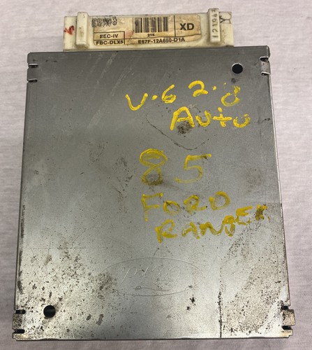 1985 FORD RANGER OEM ENGINE COMPUTER BOX E57F-12A650-D1A | eBay