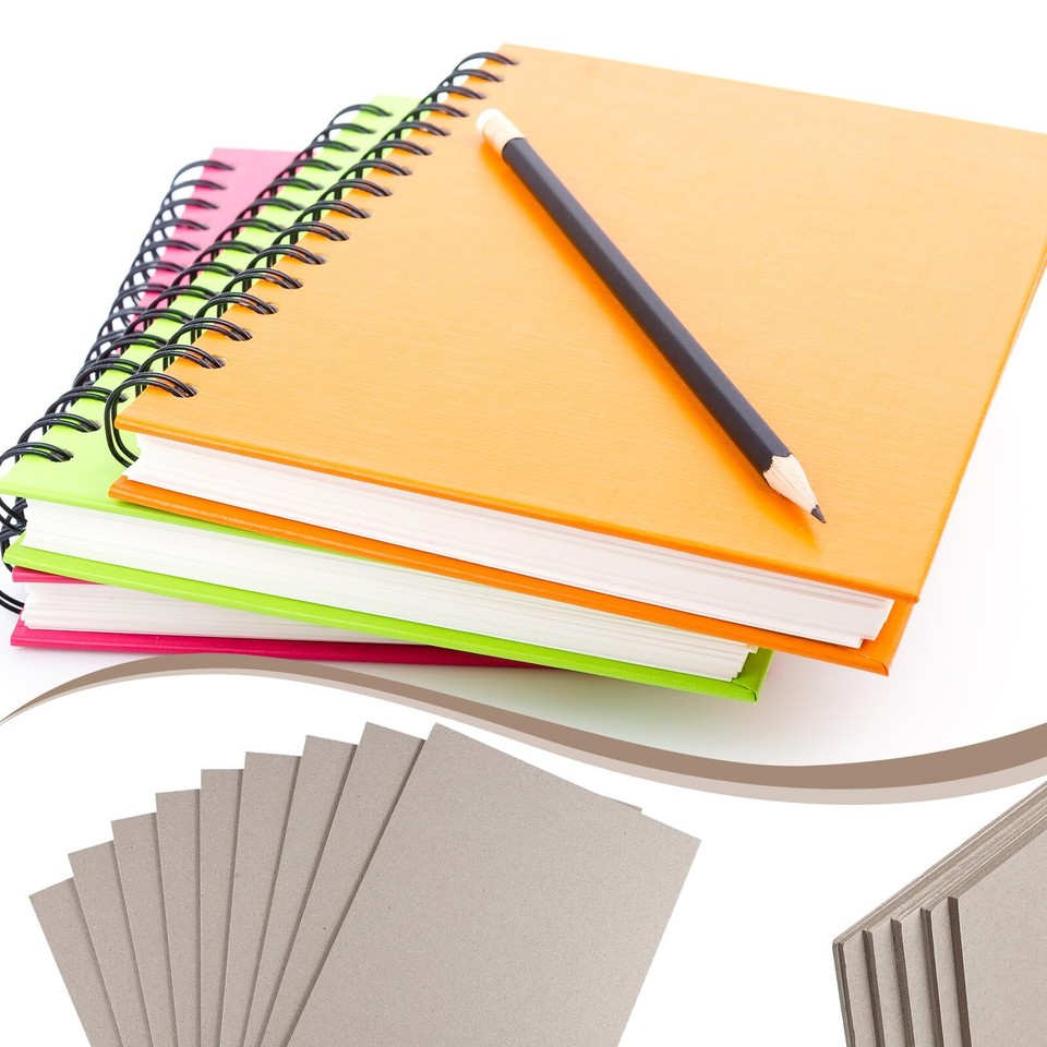 20 Pcs Book Board Binders Board Chipboard Designer Bookboard Heavy Duty ...