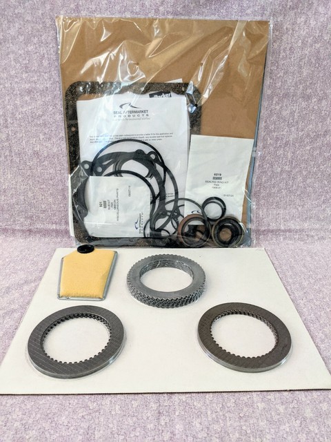 FORD "FMX" TRANSMISSION REBUILD KIT W/ FRICTIONS, STEELS & FILTER ...