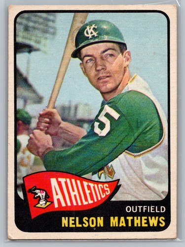 1965 Topps #87 Nelson Mathews | eBay