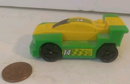 2009 Lego Racers Race Car General Mills Cereal Green & Yellow | eBay