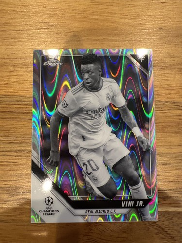 Vini Jr 2021-22 Topps Chrome UCL Raywave | eBay