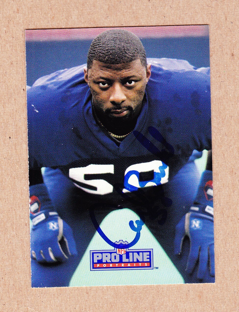 Carl Banks signed 1991 Pro Line card #2 New York Giants | eBay