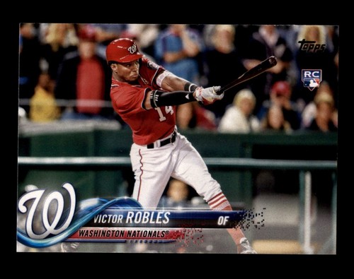 2018 Topps 166 Victor Robles Washington Nationals Rookie Card | eBay