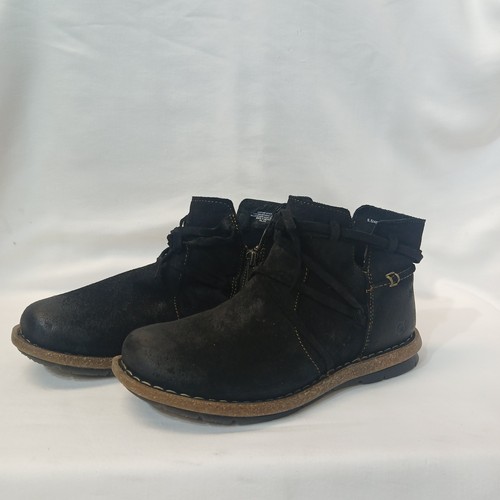 BORN Tarkiln Womens Handcrafelted Suede Ankle Boots Size 8.5 | eBay