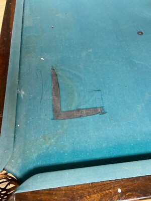 Brunswick antique snooker pool table | eBay