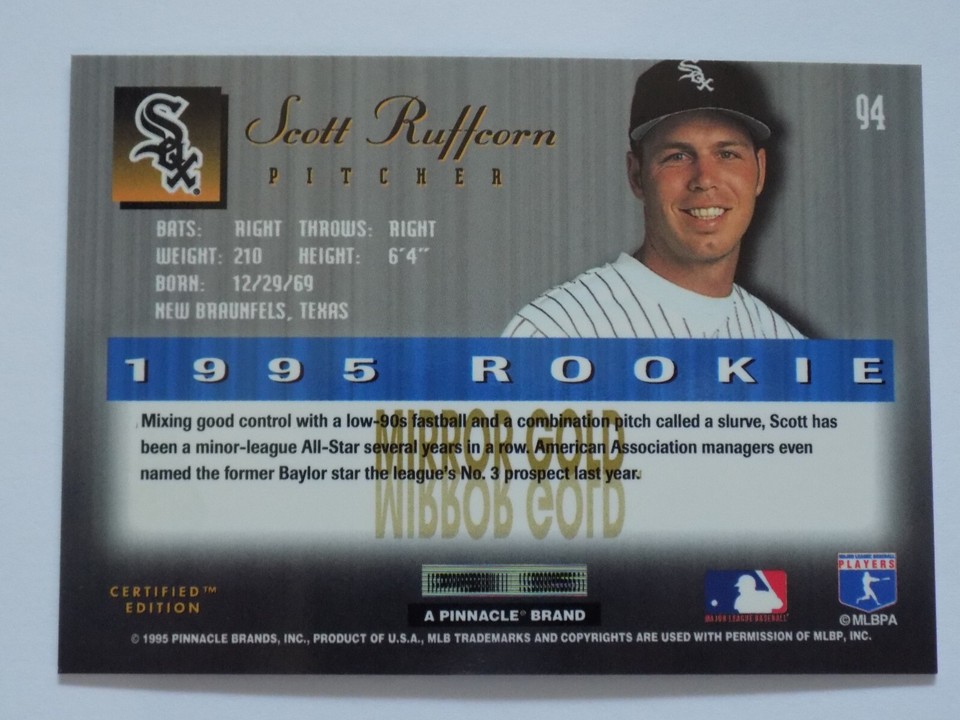 1995 Select Mirror Gold Scott Ruffcorn Card #94 ROOKIE | eBay