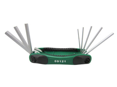 SATA 8 Piece Fold Up Hex Key/Allen Key Set. (metric) 09121 | eBay UK